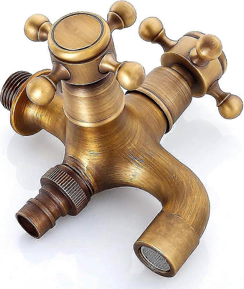 Antique Faucet European Dual-use Style Mop Pool Faucet Bathroom Wall ...