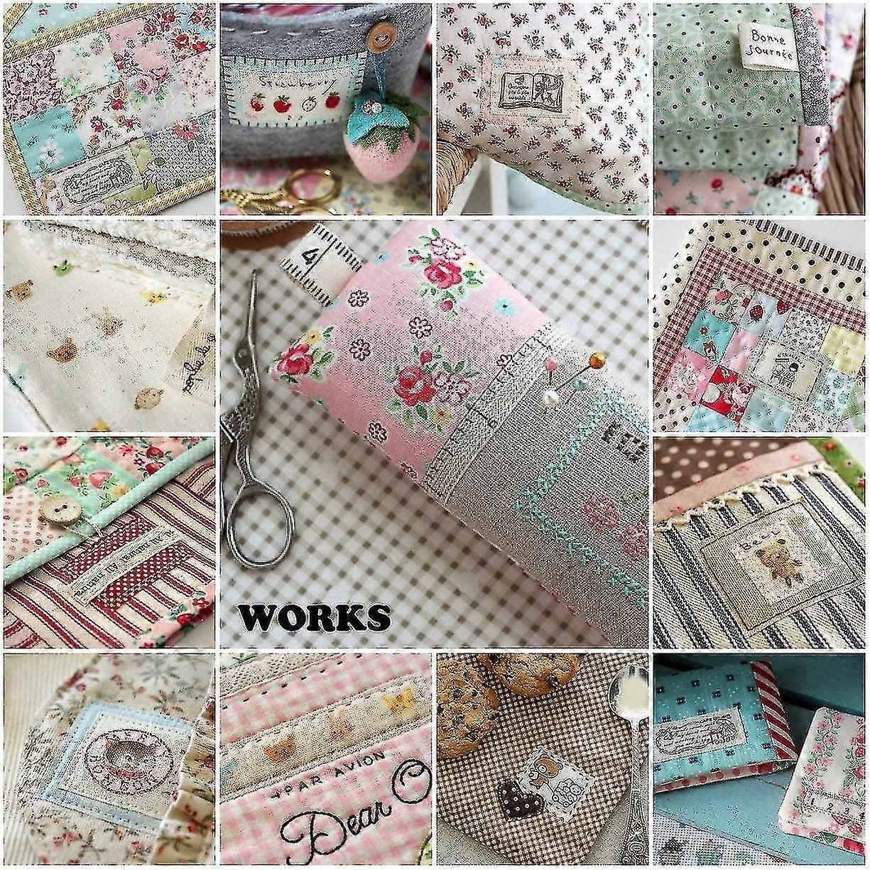 50 Pieces Cotton Fabric Fabric Packs Patchwork Fabrics,25cm X 25cm ...