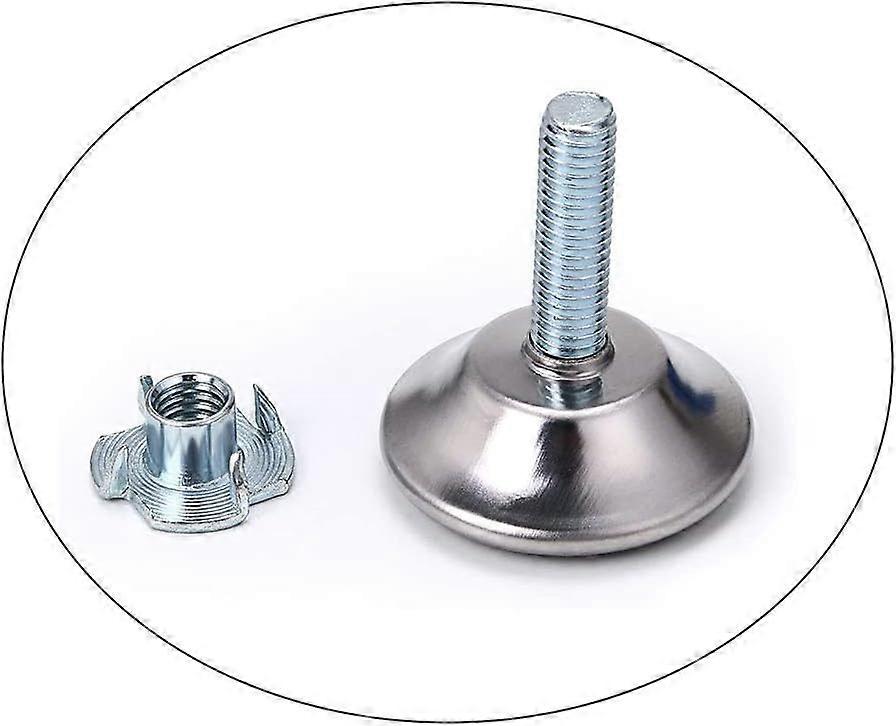 12 Pcs Furniture Jack Feet, M10 x 24mm Adjustable Furniture Legs ...