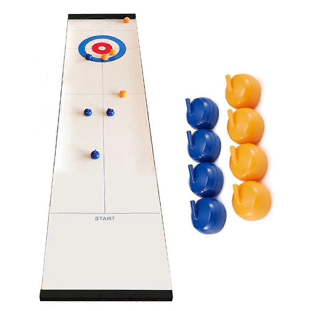 Mini Table Curling Balls, Tabletop Curling Games for Family Party ...