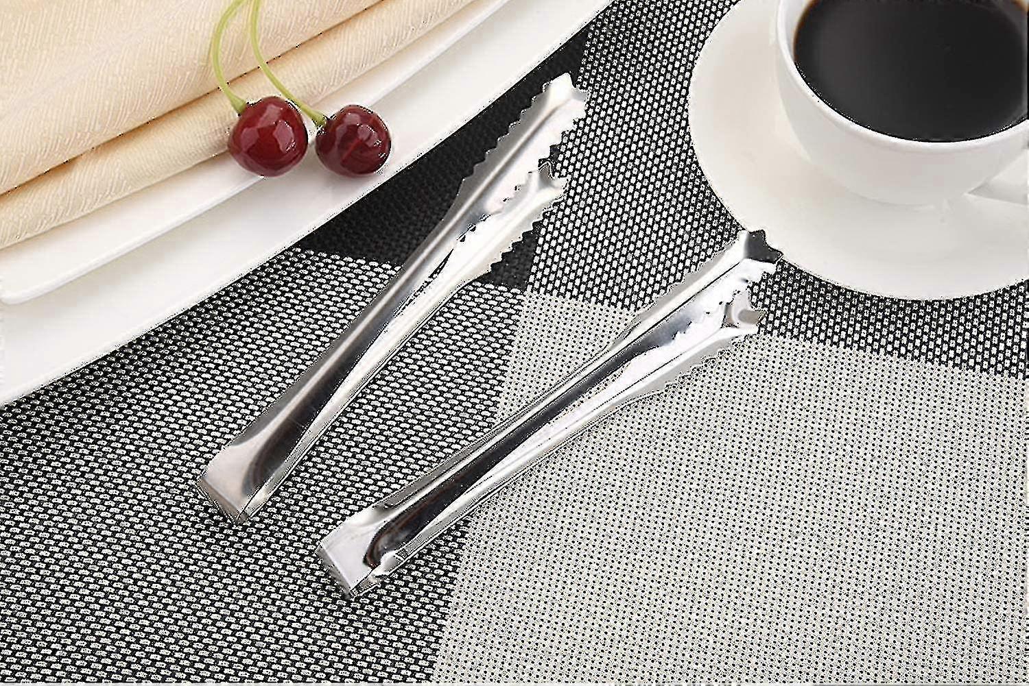 12 Pcs Candy Tongs, Icing Sugar Tongs, Stainless Tongs, For Ice Cream ...
