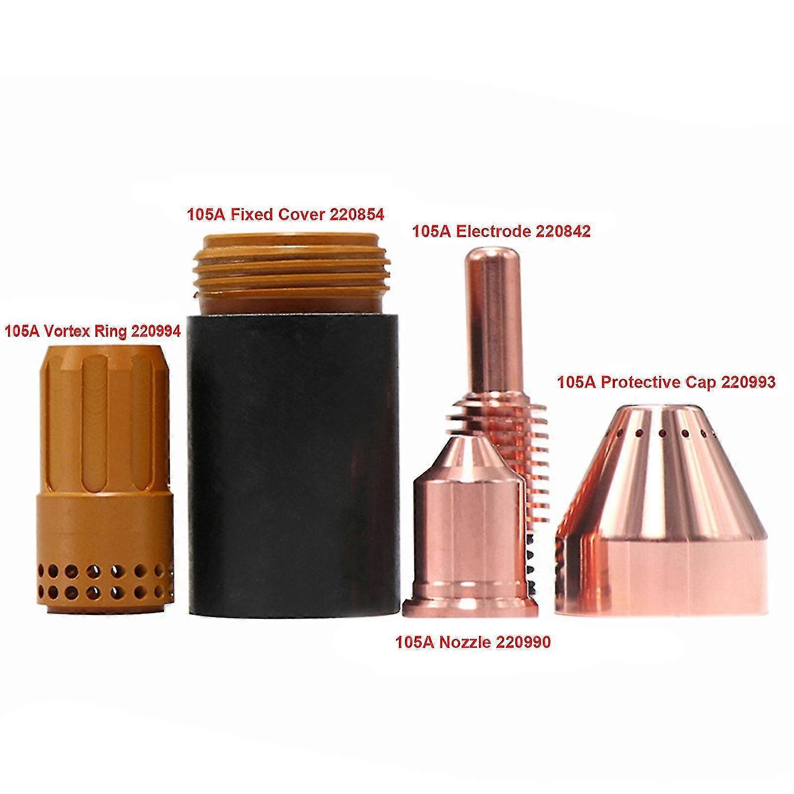 Set Of 10 Plasma Torch Electrode For Hypertherm Duramax 220842 105a ...