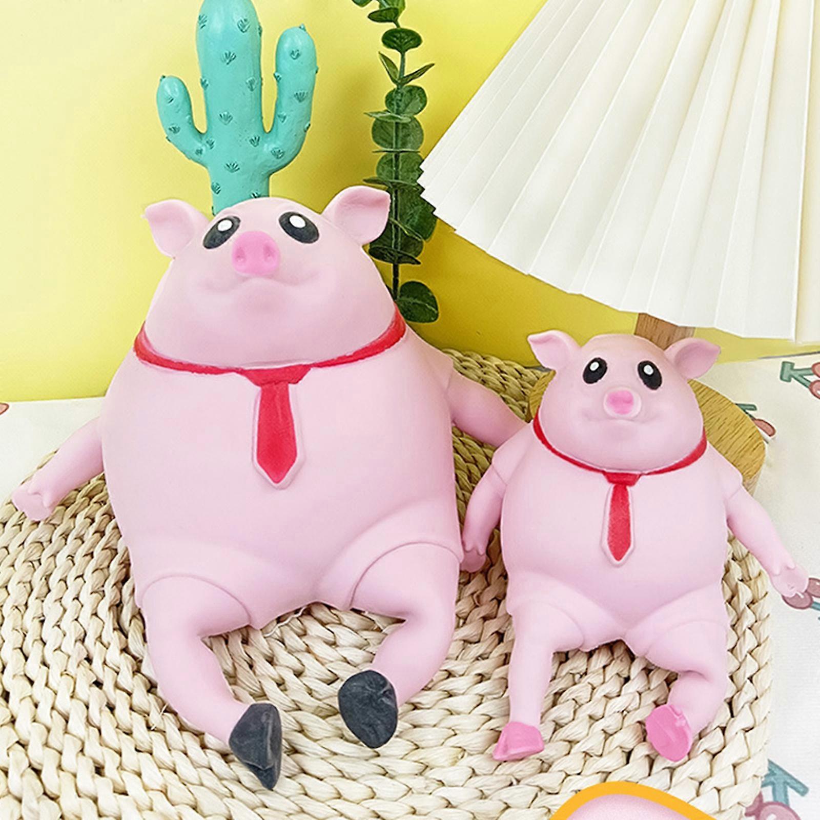 Brand New Pig Decompression Vent Toy, Pig Squeeze Toys Pink Pig Squishy ...