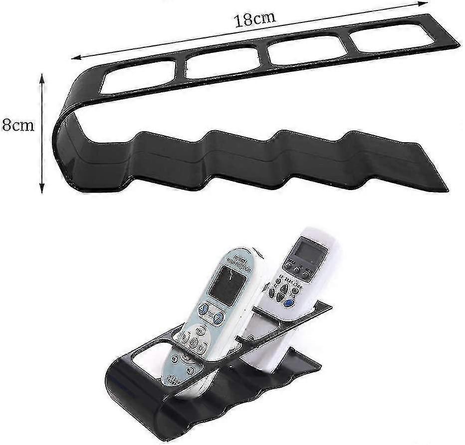 Remote Control Storage Rack,desktop Organizer With 4 Compartment Remote ...