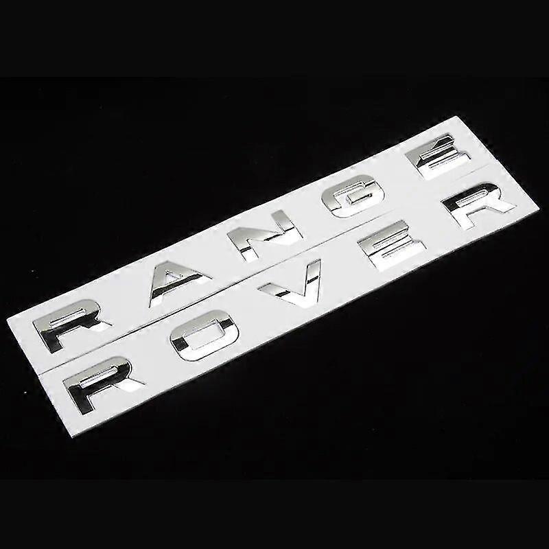 3d Logo Range Rover Emblem Car Front Hood Bonnet Letters Sticker For ...