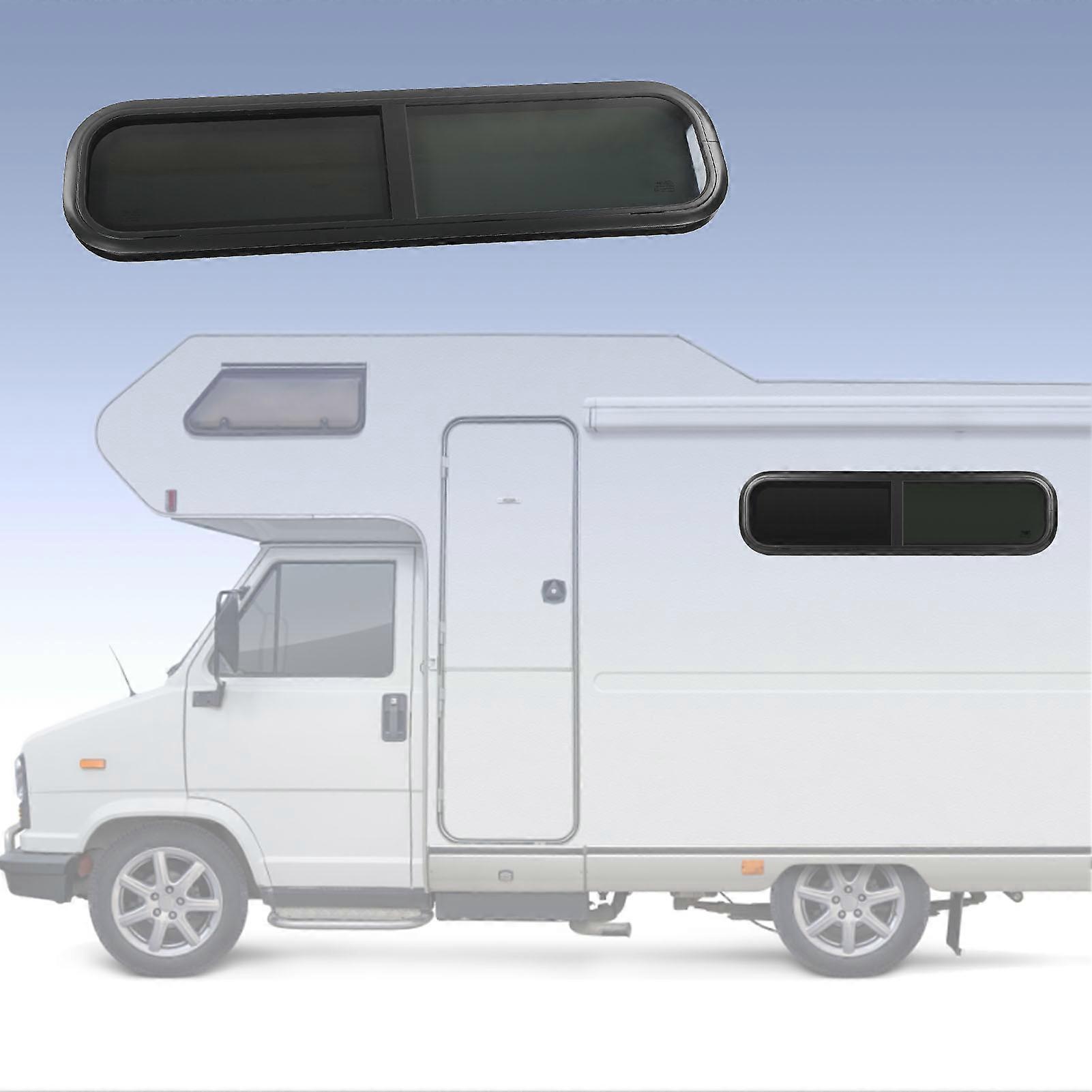 Horizontal Sliding RV Window 35.4 X 11.8in Uv Resistant with Removable ...
