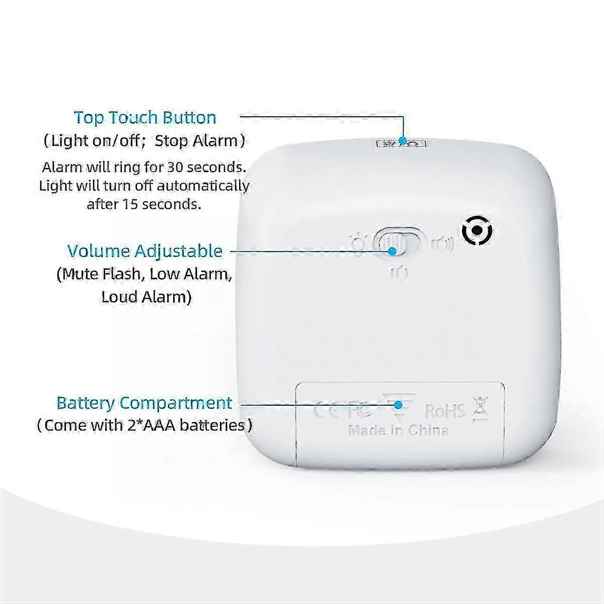 60-Minute Visual Timer with Night Light, Countdown Timer,Pomodoro Timer ...