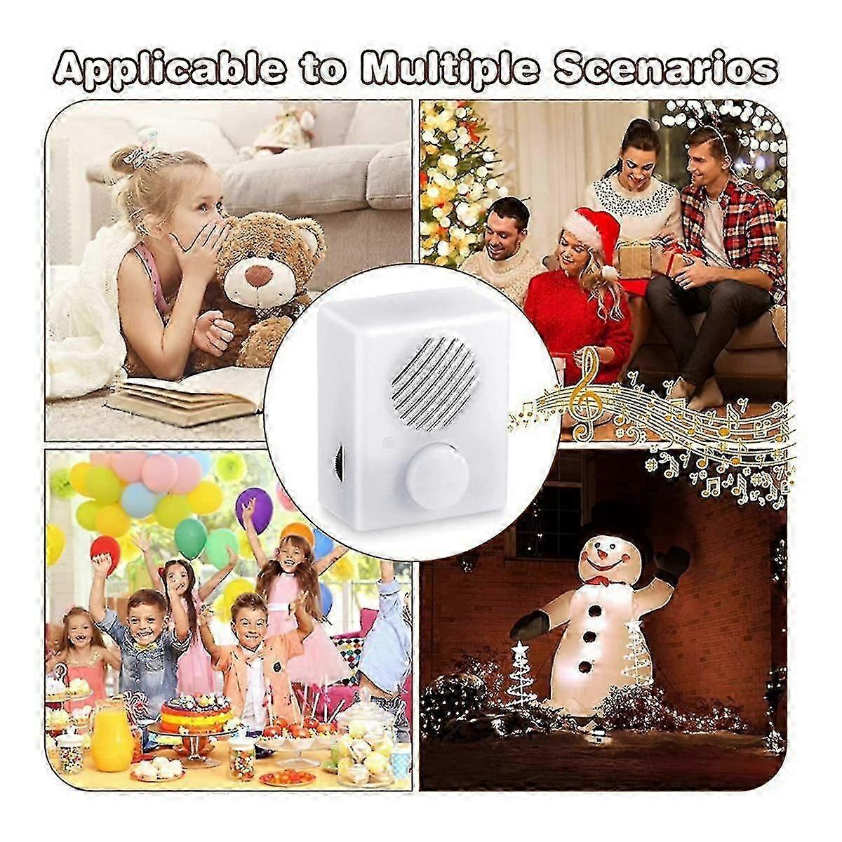 16M Sound Box for Stuffed Animals, 960 Seconds Push Button Sound Box ...