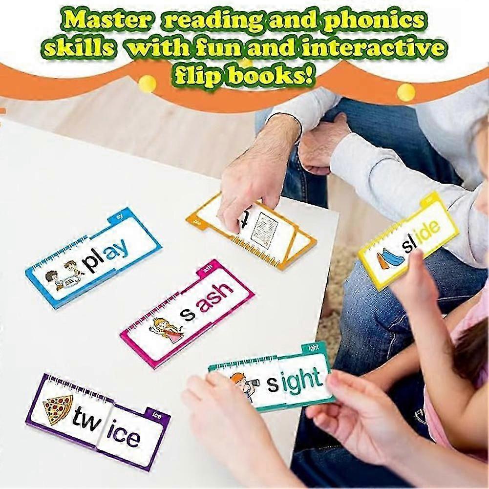 30 Read Rhyme Flip Books Word Family Spirals Flip Books for Kids ...