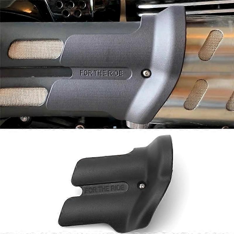 Motorcycle Curved Exhaust Muffler Pipe Heat Shield Cover Guard ...