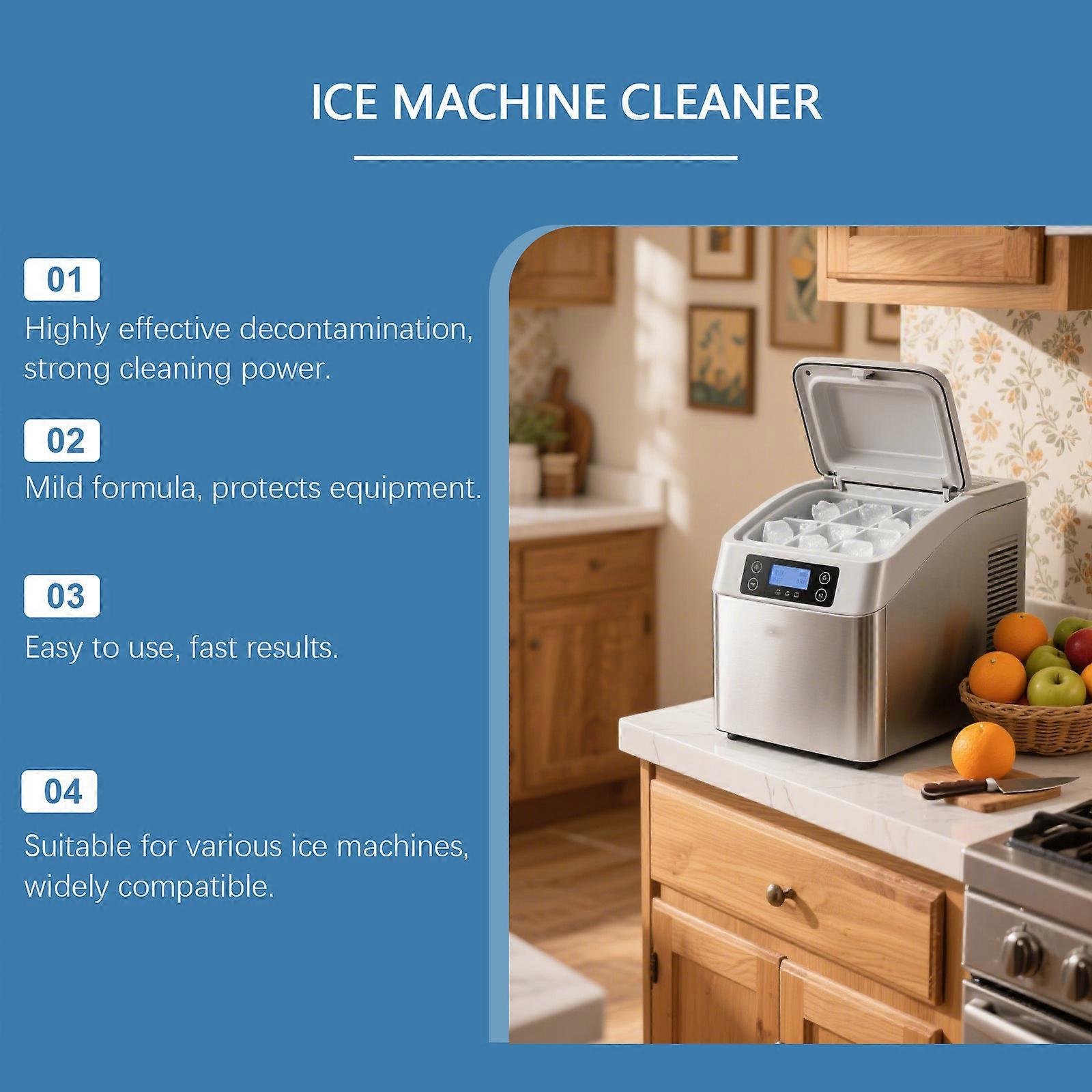 10pcs Ice Machine Descaling Tablets Professional Strength Ice Maker ...