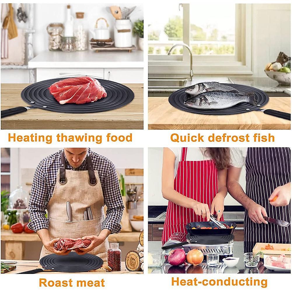 Heat Diffuser For Gas Stovetop Glass Cooktop, Aluminum Defrost Tray ...