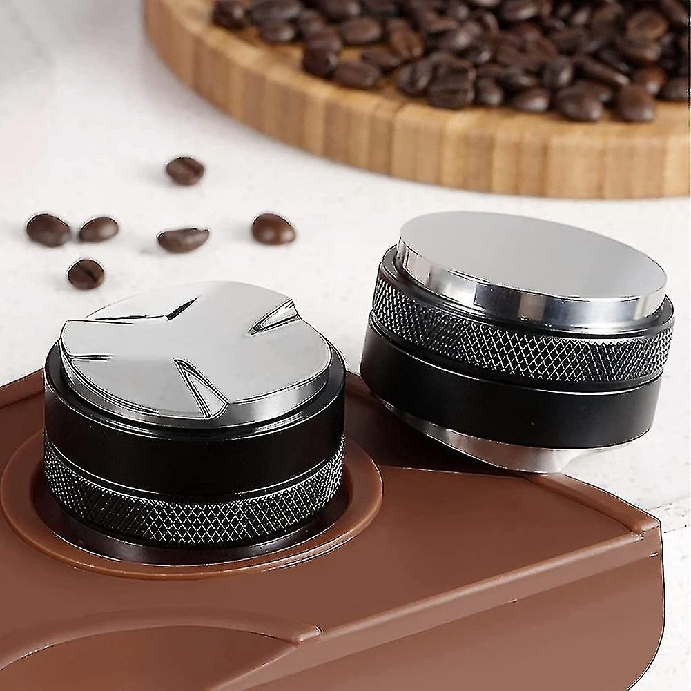 53mm Coffee Tamper And 54mm Dosing Funnel Set, Dual Head Coffee Leveler ...