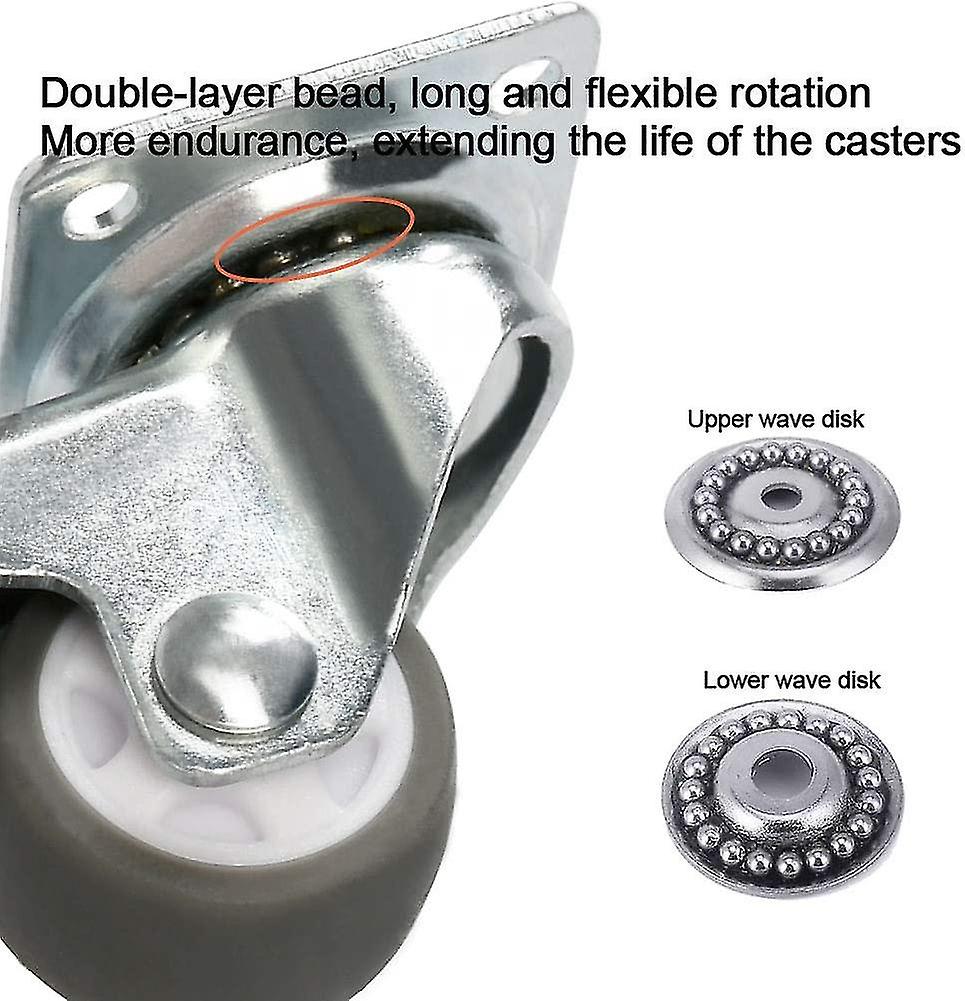 Swivel Castors For Furniture 25mm Swivel Transport Castors, Castors For ...
