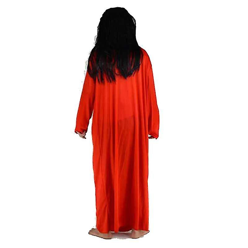 Ghost Bride Dress Red White Dress Scary Costume White Zombie Suit Party ...