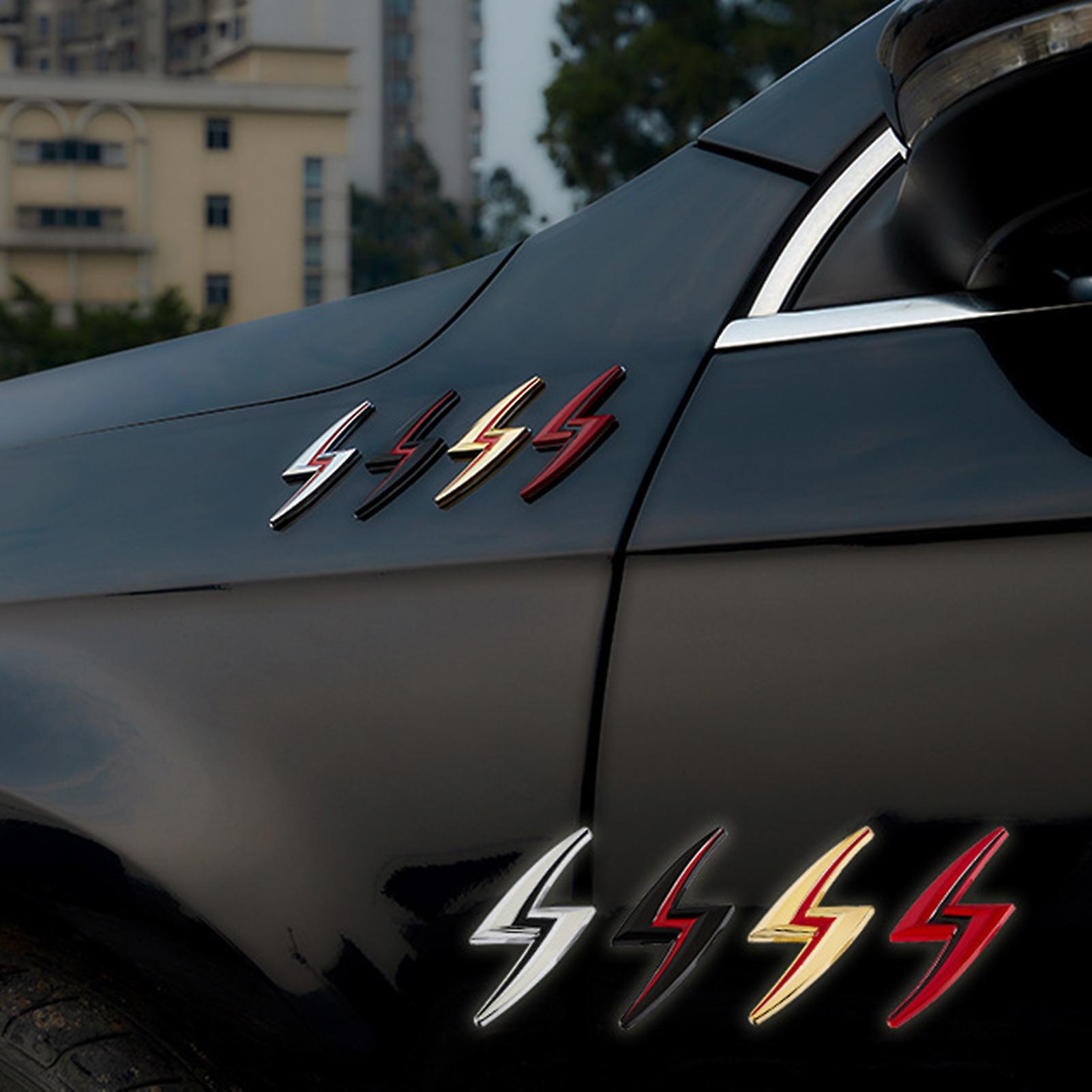 Car 3D Decal Z Shape Electroplating Polishing Fade-resistant Self ...