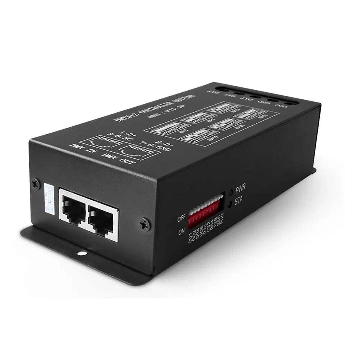 DMX512 H807 RGB LED Controller DMX WS2811 WS2812B WS2813 WS2815 Pixels ...