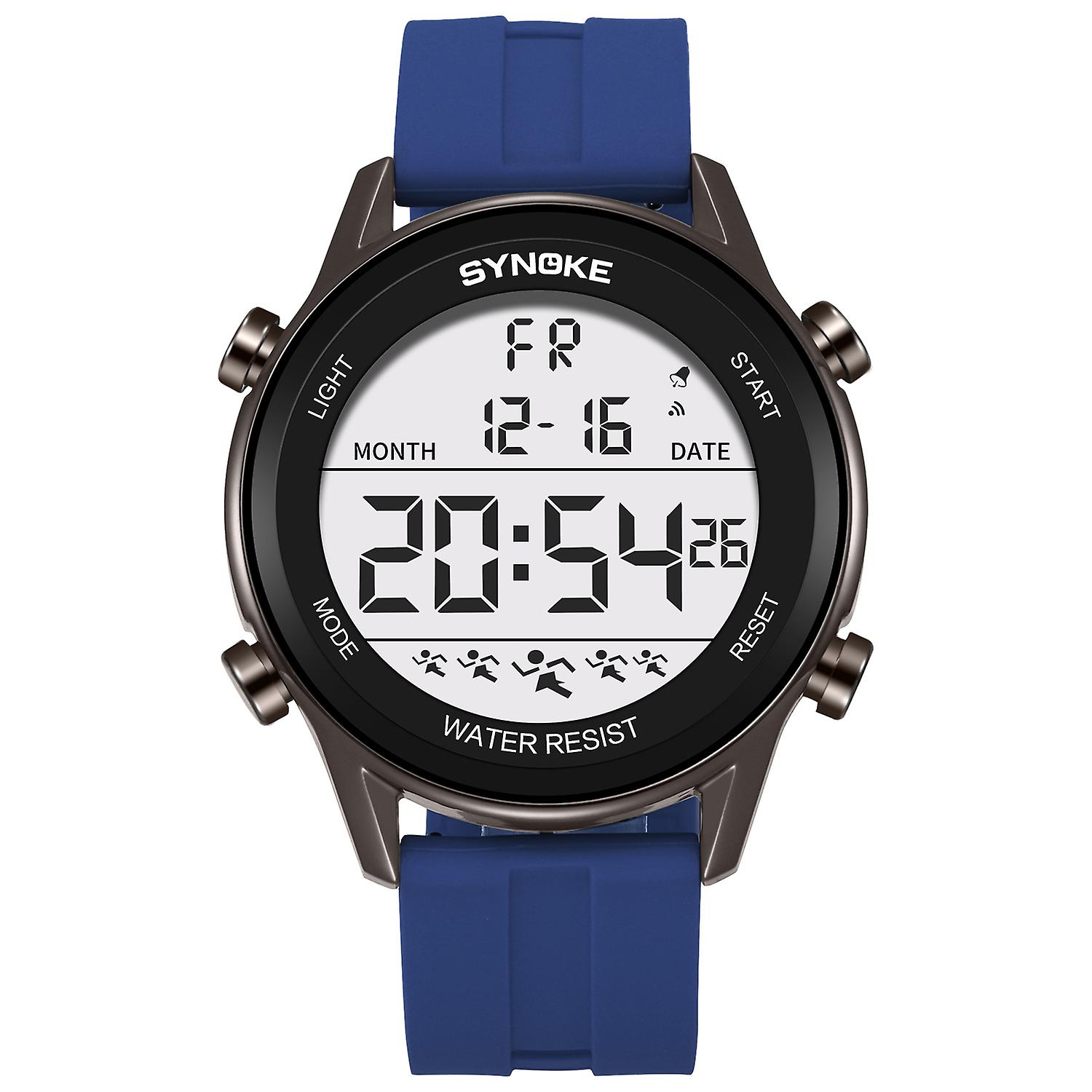 Big Numbers Cool Watches 50M Water Resist LED Ultra-thin Electronic ...