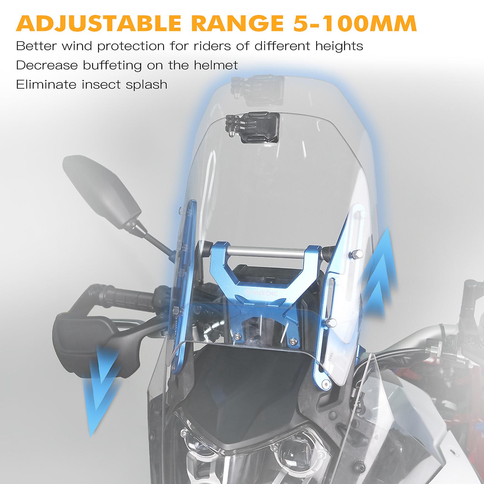 For Yamaha 2019-2023 Tenere 700 Xtz 700 T700 Motorcycle Windshield ...