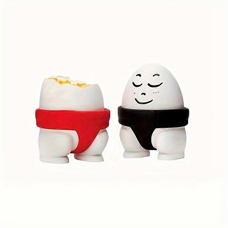 2pcs, Sumo Egg Cups - Silicone Egg Holders For Perfectly Cooked Eggs ...