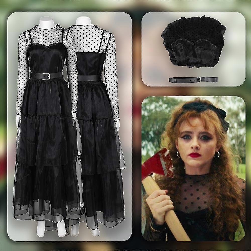 Movie Lisa Frankenstein Cos Misty Cosplay Costume Outfits Fantasy ...