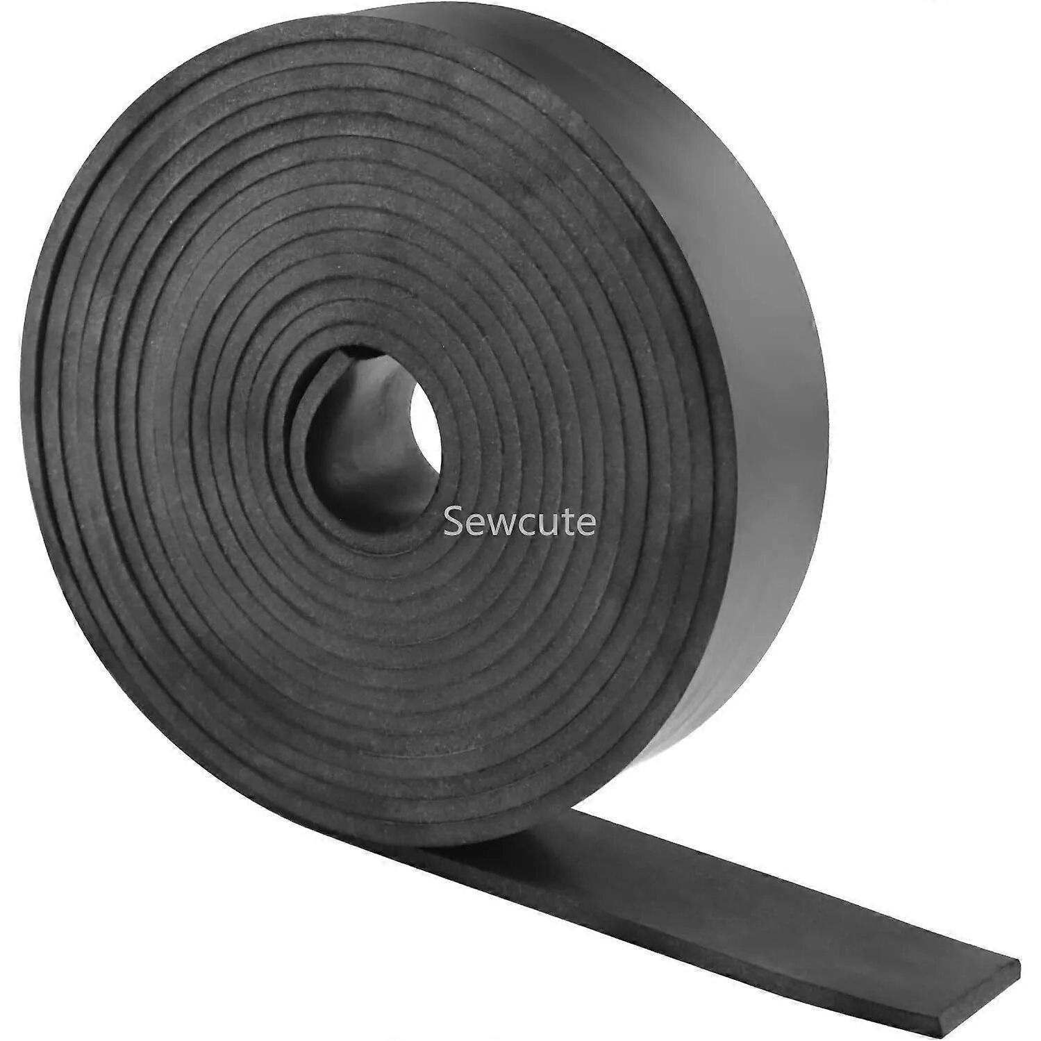 Neoprene Rubber Strips Rolls Solid Rubber Sheet for DIY Gasket ...