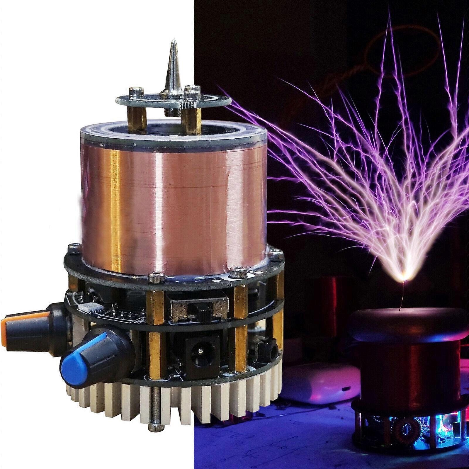 Music Tesla Coil Mini Tesla Coil Bluetooth Artificial Coil DIY Teach ...