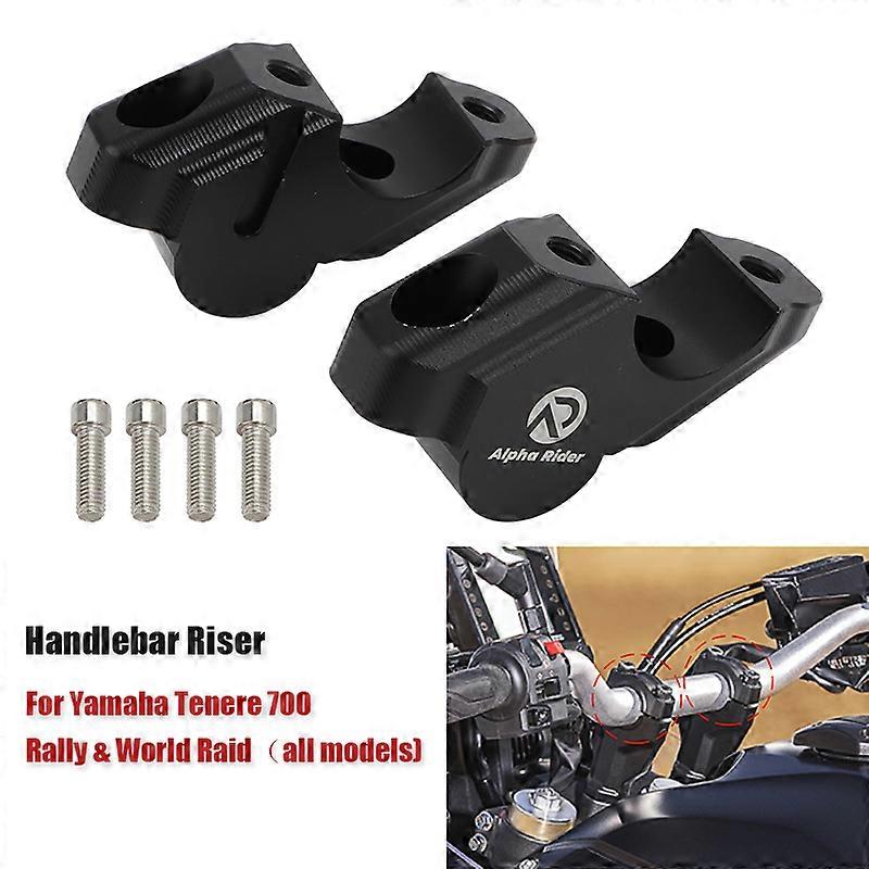 For Yamaha Tenere 700 2019 - 2023 Motorcycle Handlebar Risers Clamp ...