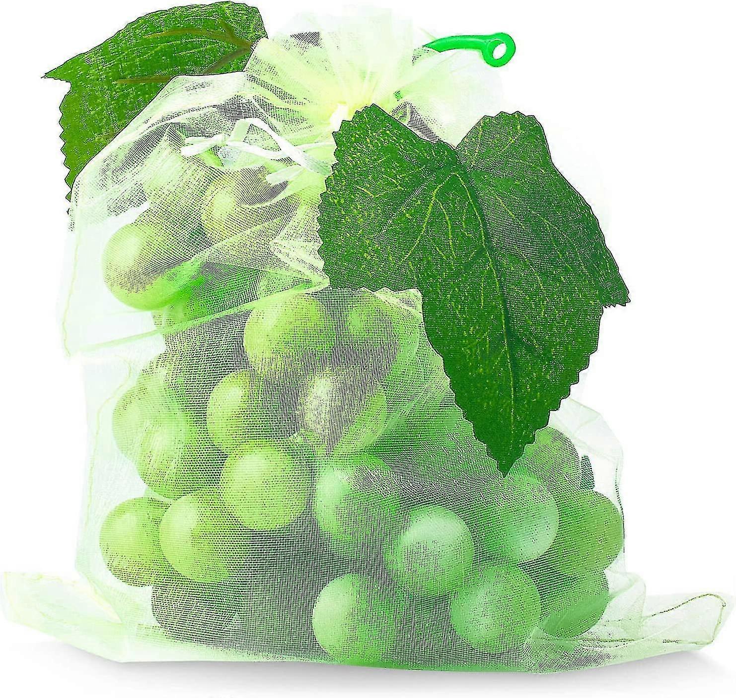 100 Fruit Protection Bag Net Bags Grape Bunch Protection Against Birds ...