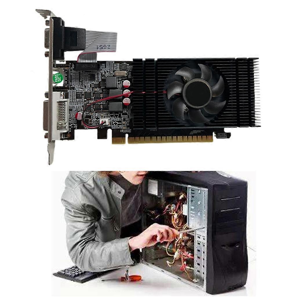 for NVIDIA GT730 2GB DDR5 Display Port PCI-E 128 Bit Desktop Graphic ...