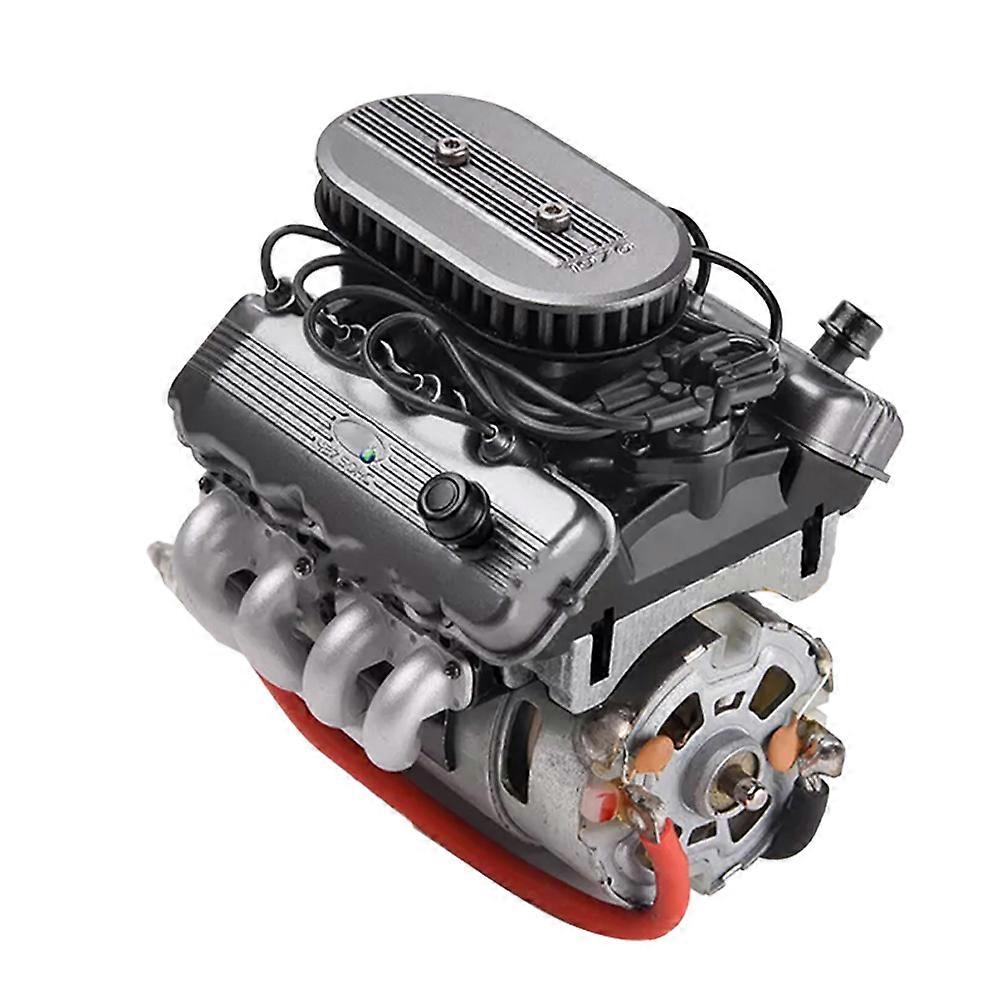 For 1:10 RC Crawler Cars Simulation F76 427 SOHC V8 Engine Motor Fan ...