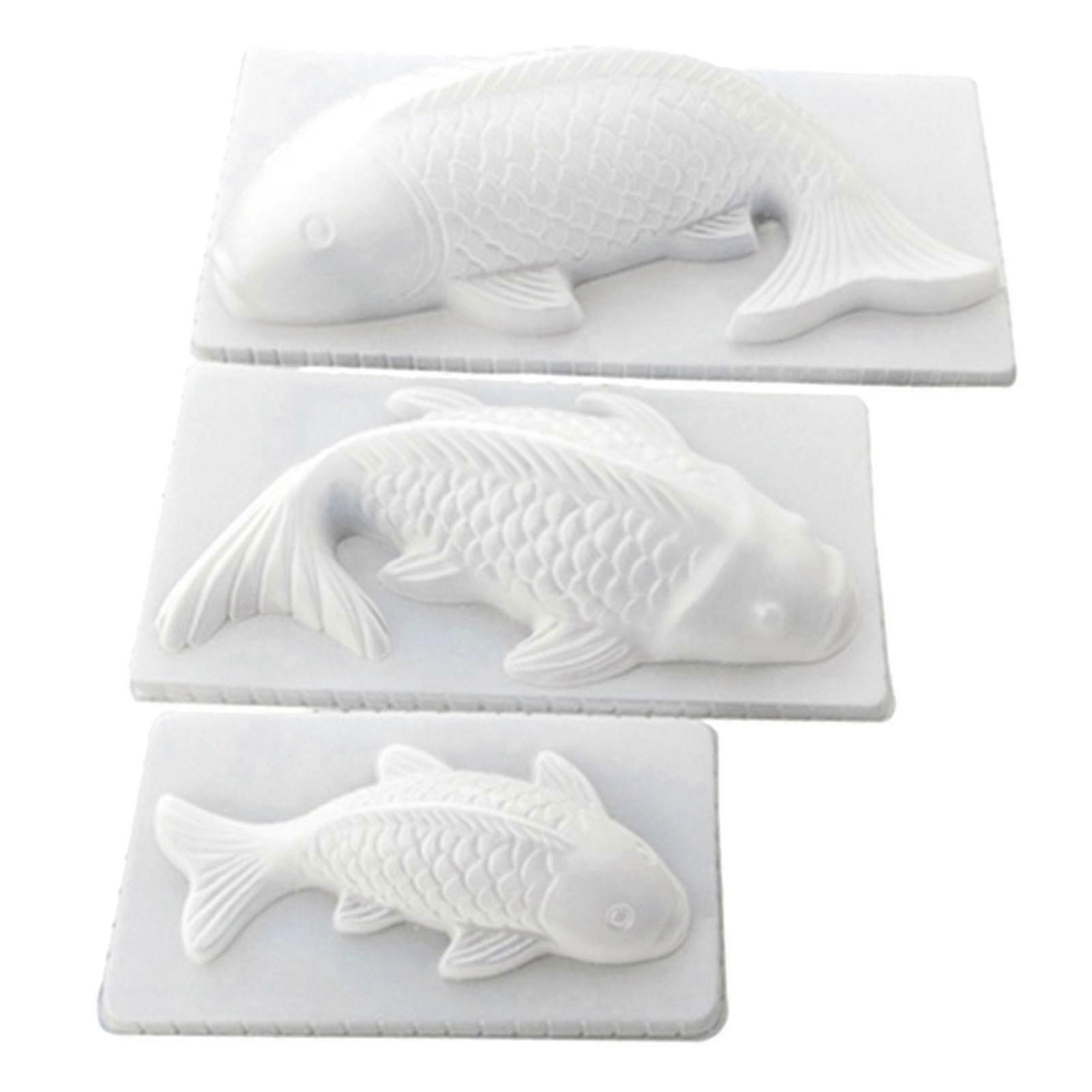 Fish Mold Non-stick Cryophylactic Plastic Plastic Cake Mold for Kitchen ...