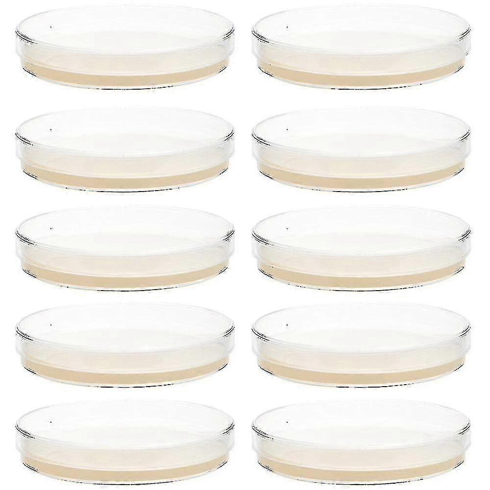 10pcs Prepoured Agar Plates Petri Dishes With Agar Science Experiment ...
