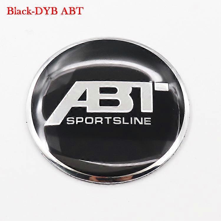 4pcs 56mm 60mm 65mm 68mm ABT Car Logo Wheel Center Cap Rim Badge Covers ...