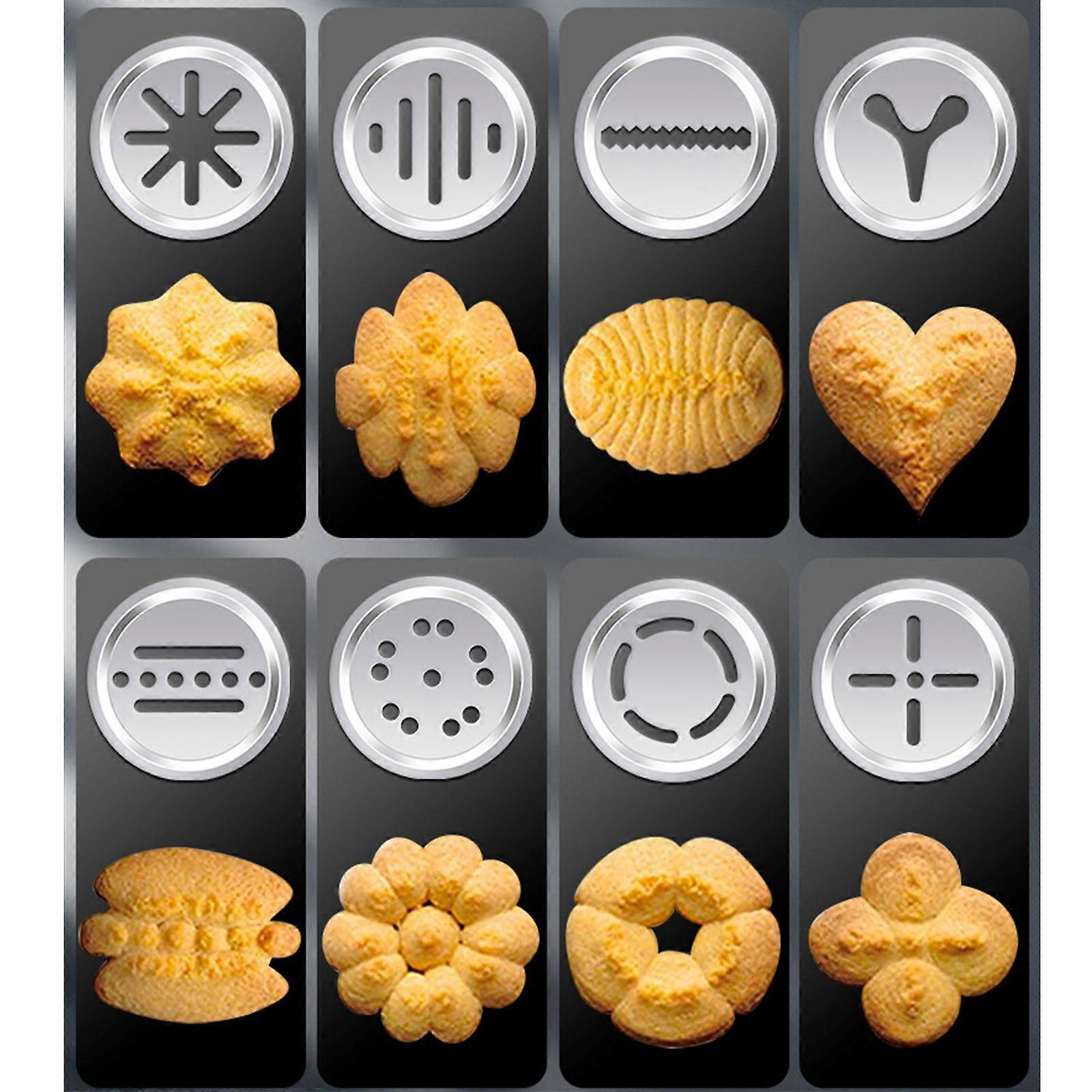 Cookie Press Gun Kit Baking Tool with 20 Disc Shapes Cookies Maker Set ...