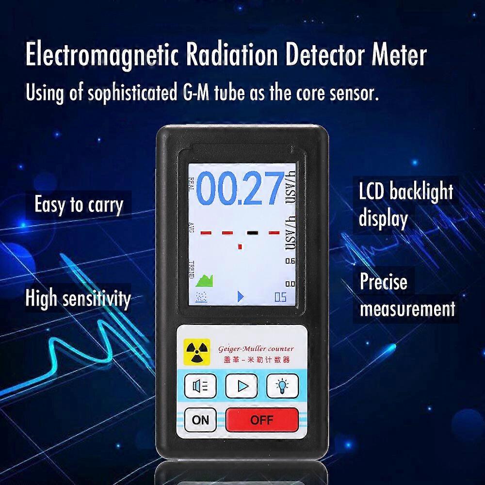 Display Screen Geiger Counter Nuclear Radiation Detector Personal ...