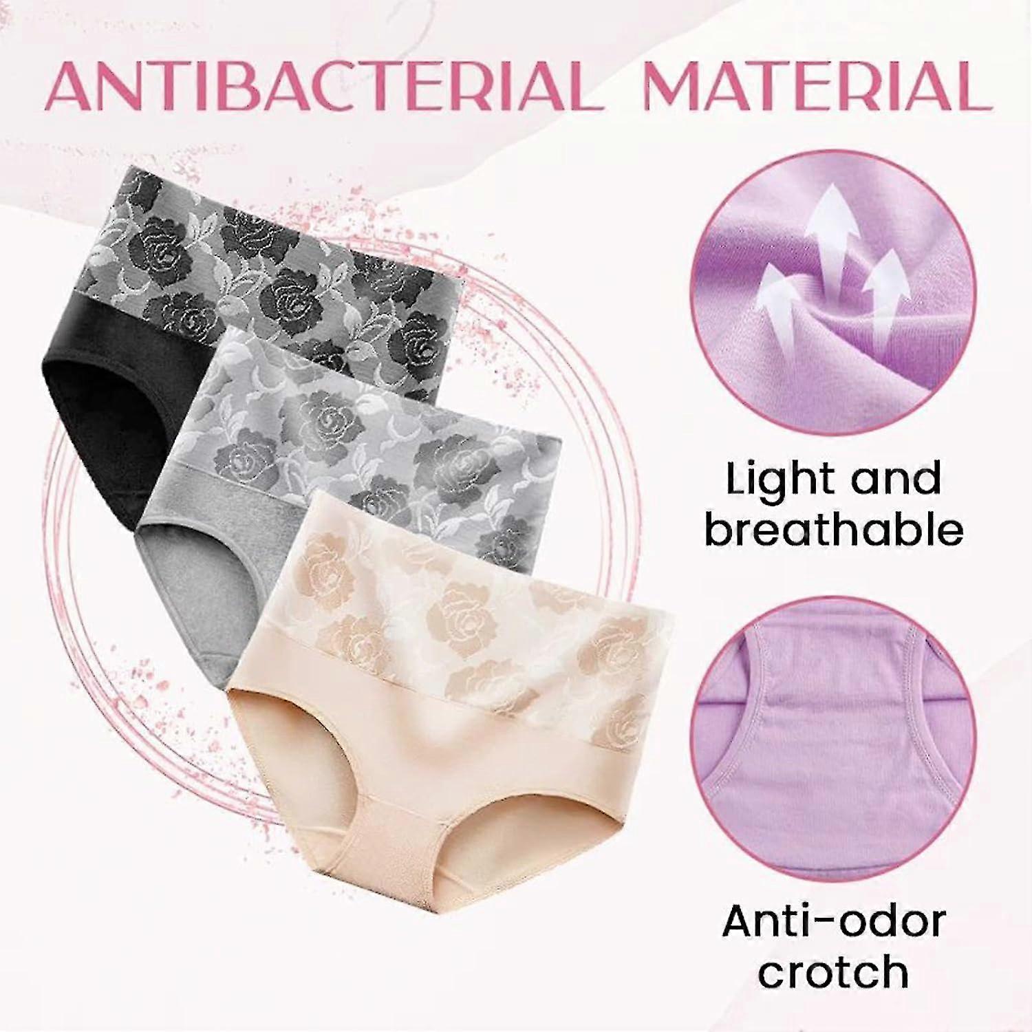 3 Pieces High Waist Leak Proof Panties Leak Proof Underwear For Women ...