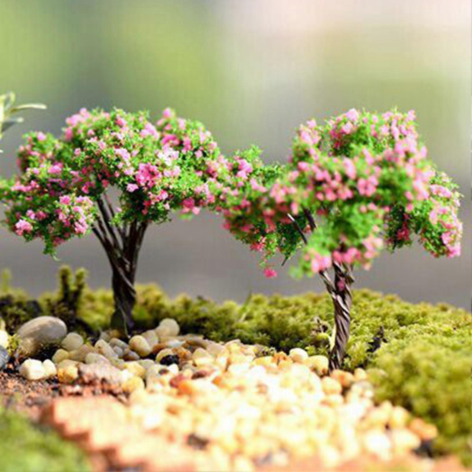 Simulation Tree No Watering Exquisite Workmanship Sakura Tree Micro ...