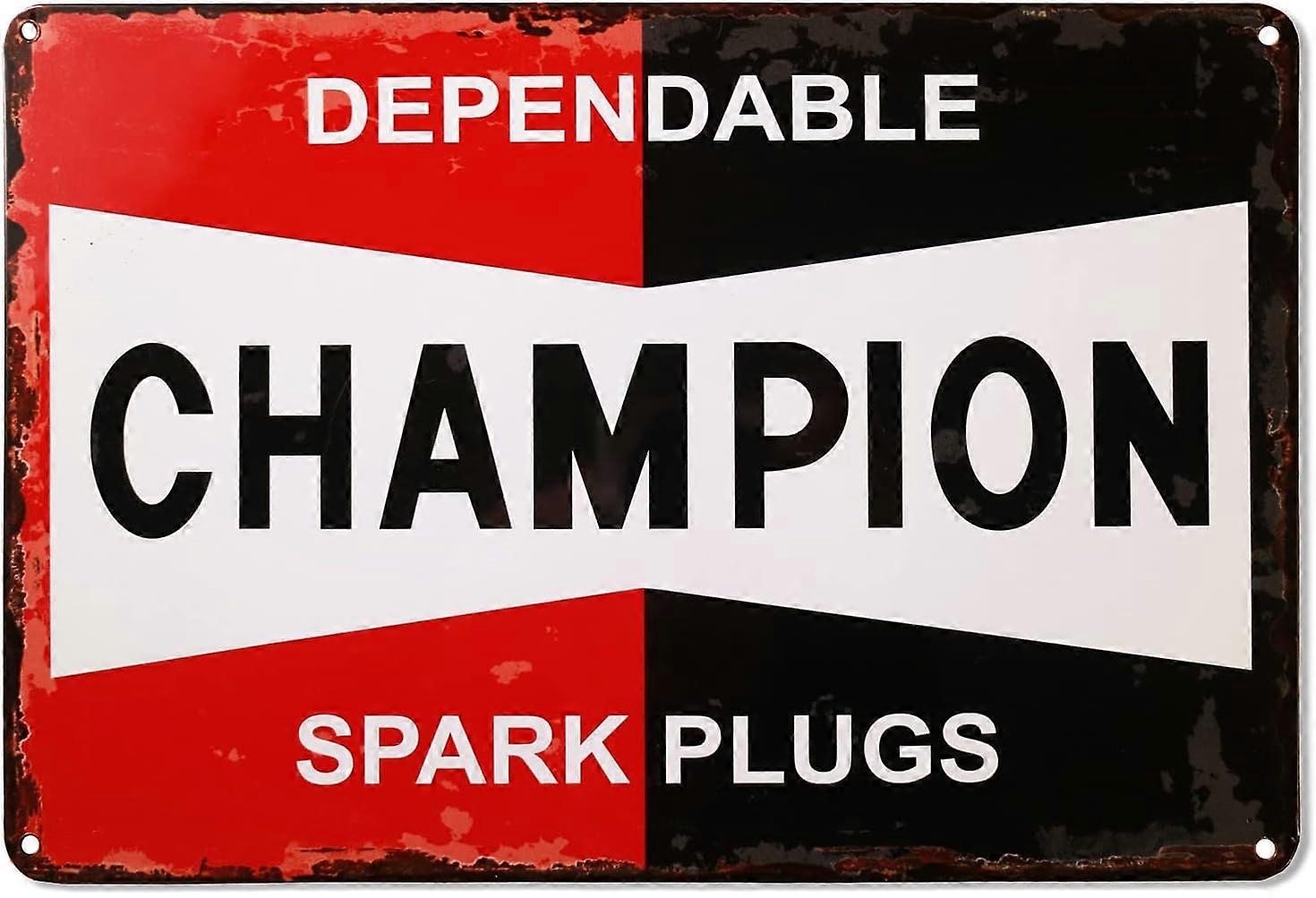 Retro Tin Signs Gas Motor Oil Signs 5PCS Vintage Metal Signs Posters ...