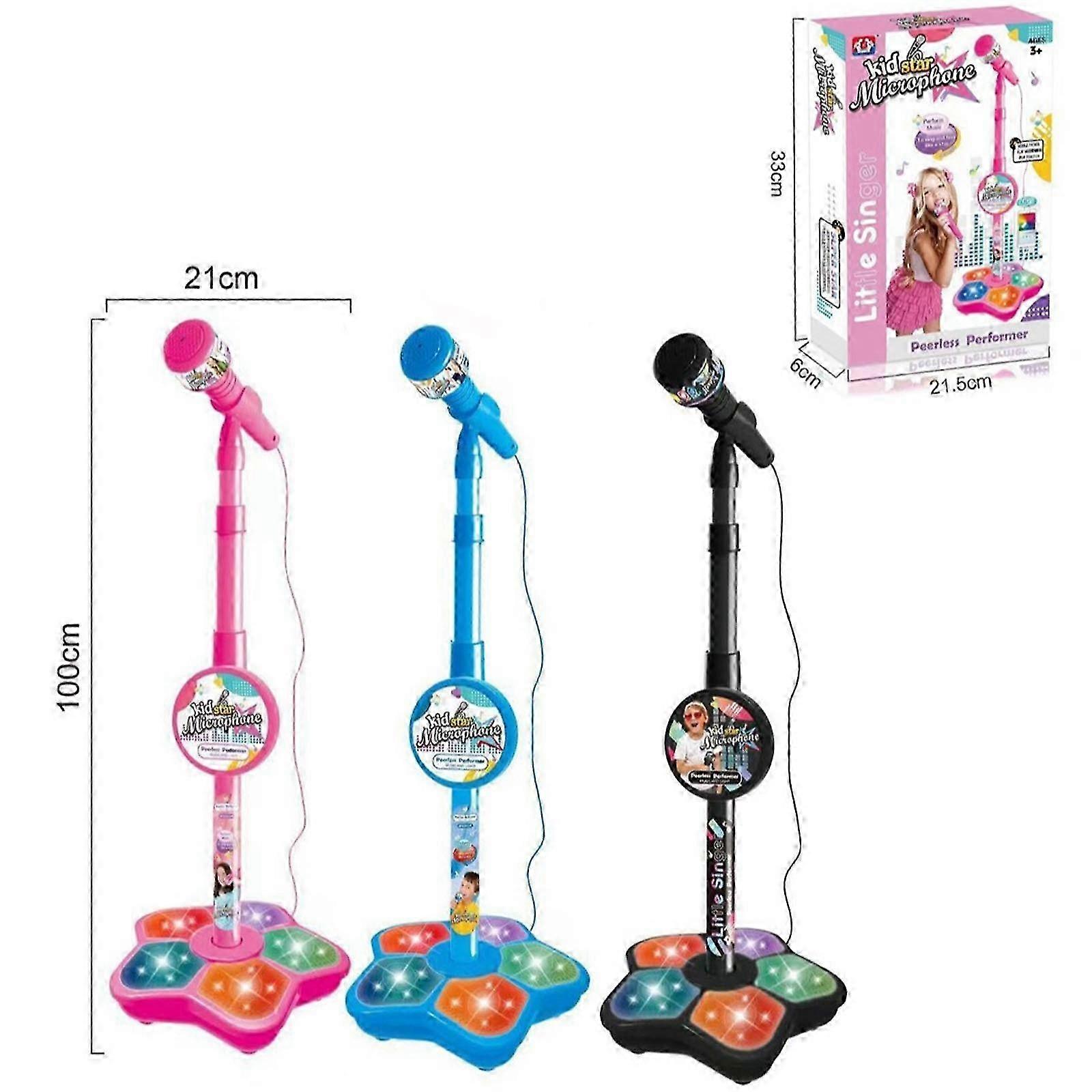 Stand Up Microphone Kids Child Microphone With Adjustable Stand For ...