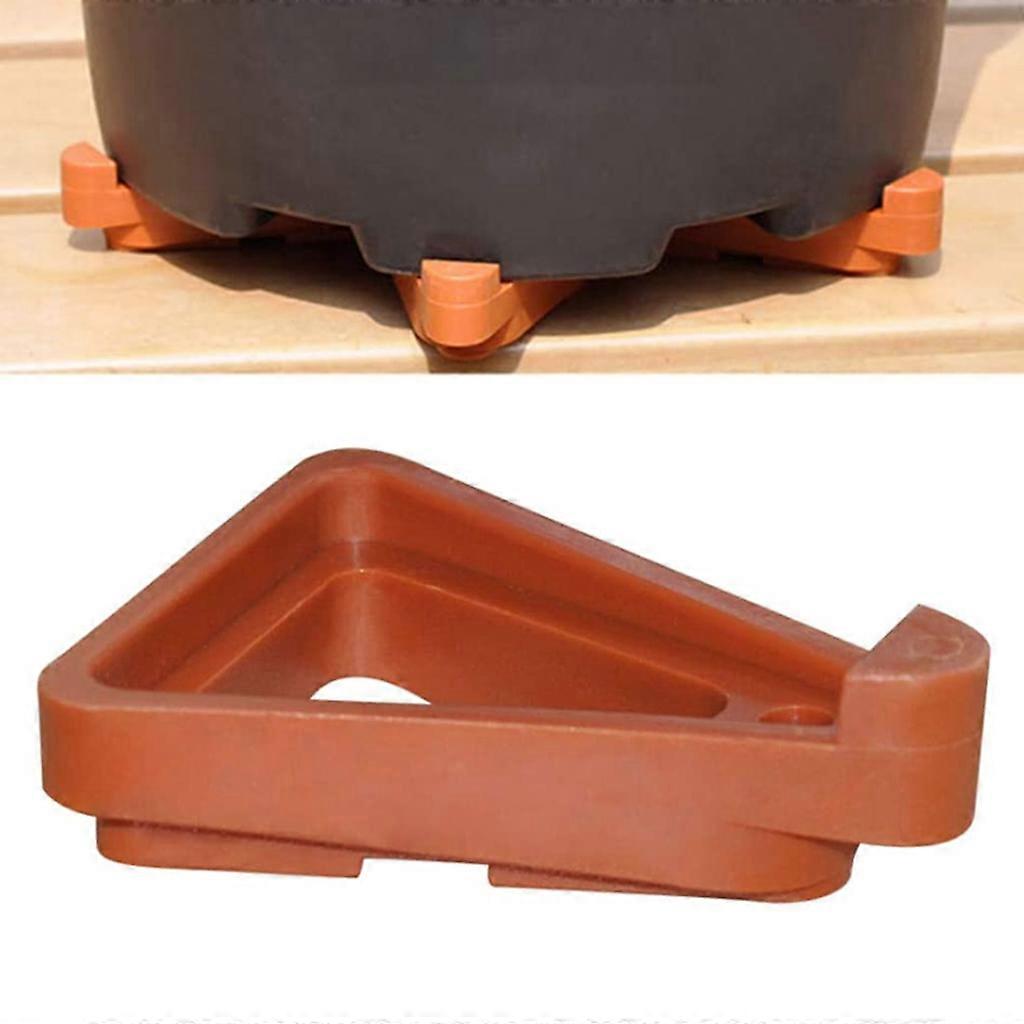 12pcs Garden Plant Flower Pot Feet Stand Invisible Risers Toes Lifters ...