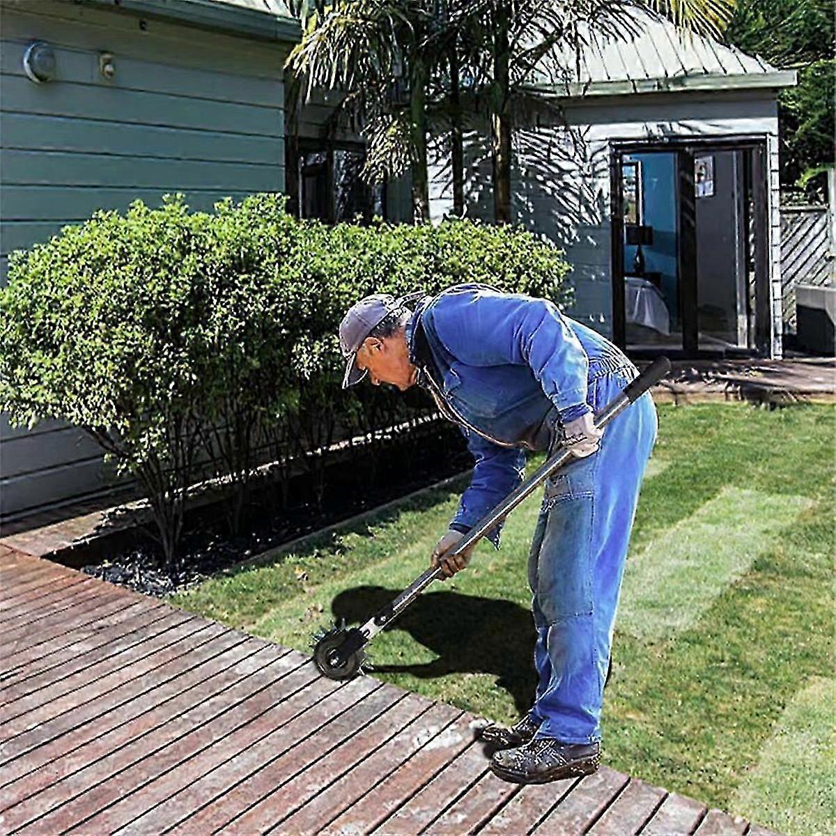 Wheel Rotary Edger,adjustable Length Lawn Edger,stainless Steel Edger ...
