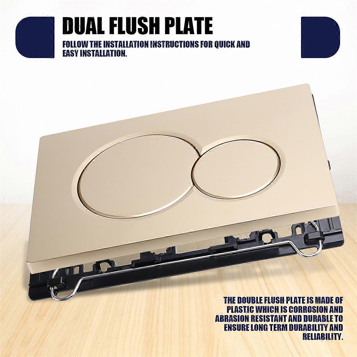 Dual-Flush Actuator Plate for Sigma01, Toilet Water Tanks Concealed ...