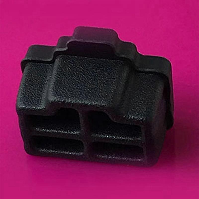 100Pcs Black Ethernet Hub Port RJ45 Anti Dust Cover Cap Protector Plug ...