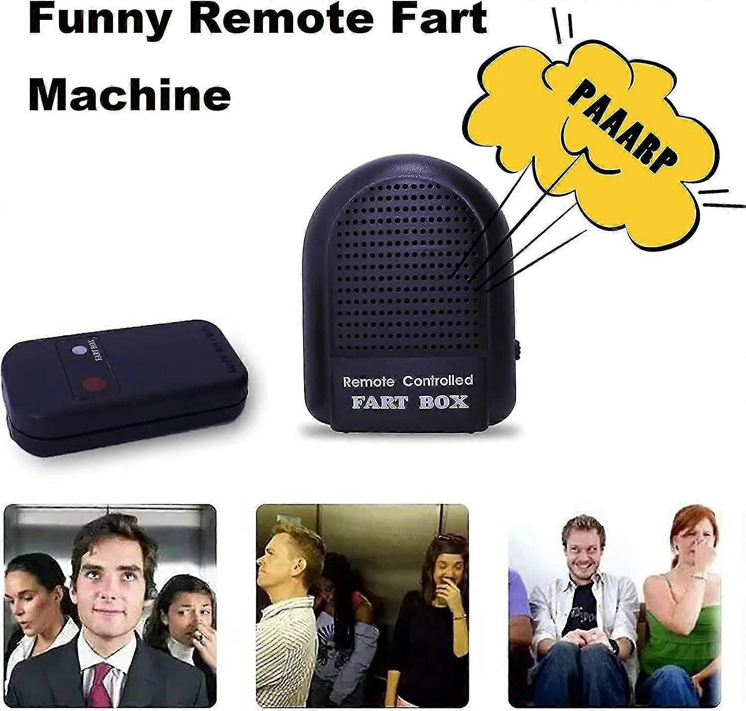 Fart Machine with Remote,High-tech Party Prank Fun Fart Machine with 4 ...