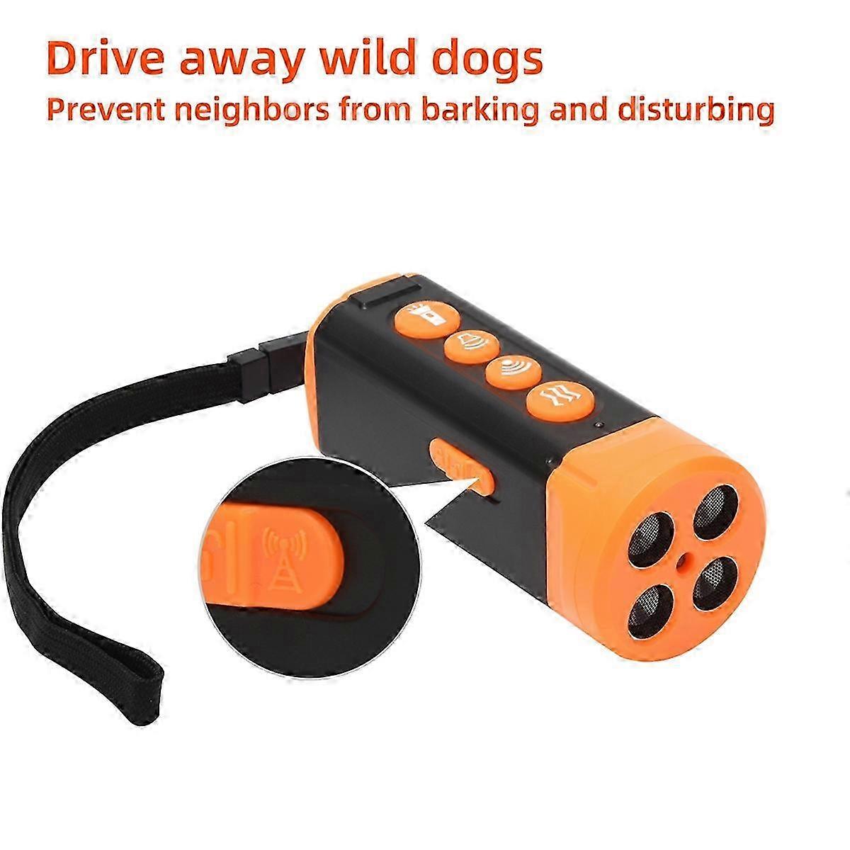 Four-Probe Ultrasonic Dog Repeller for Outdoor Camping, Driving Away ...