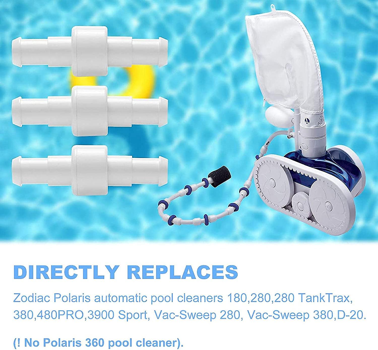2024 3 Pcs Pool Cleaner Hose Swivel Replace Kit D20 D15 For Polaris 280 ...