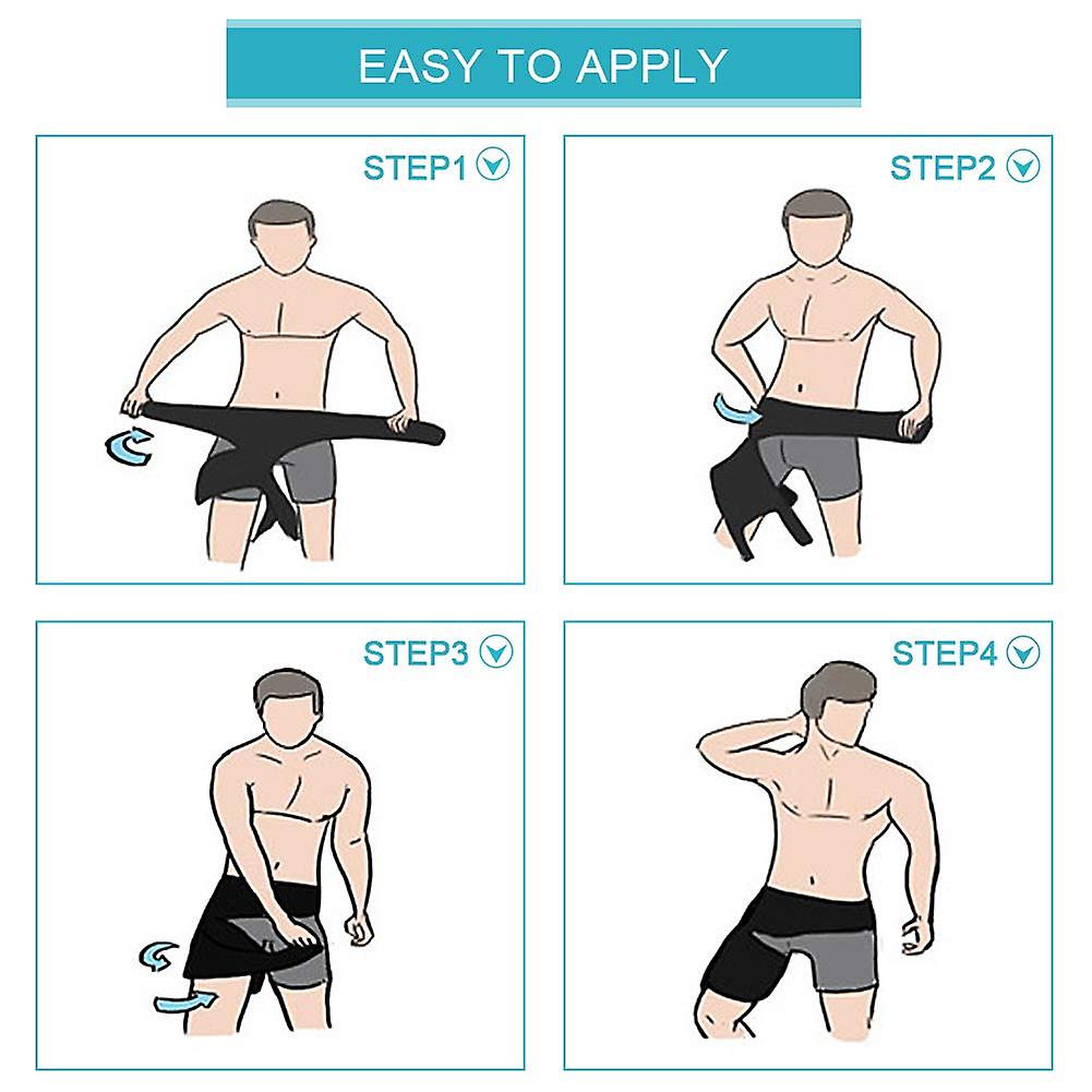 Groin Support Bandage, Thigh Support Groin Brace Sciatica With ...